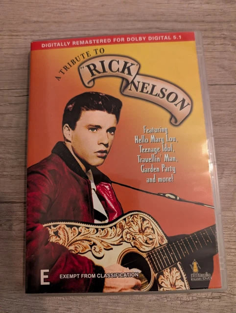 A TRIBUTE TO Ricky Nelson (DVD, 1986) £11.95 - PicClick UK