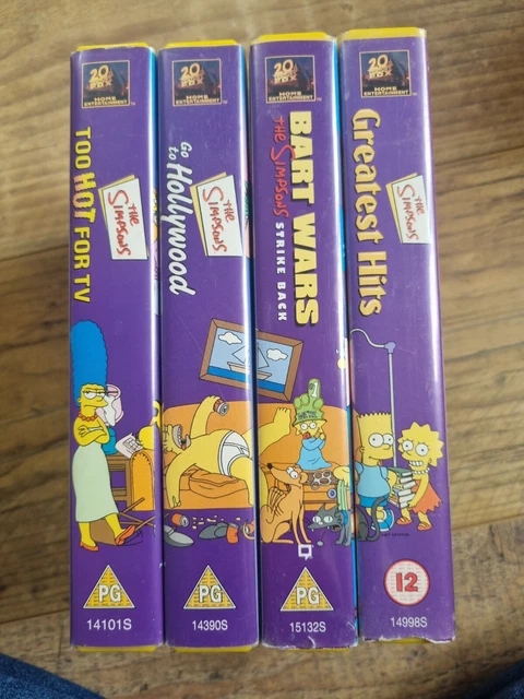 THE SIMPSONS VHS Bundle (Animated) (VHS/SUR, 1999) £4.00 - PicClick UK