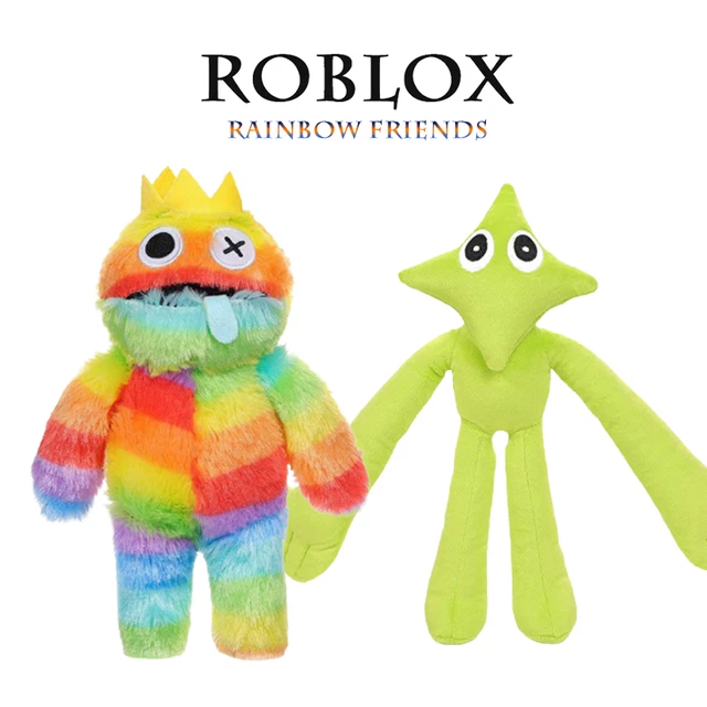 ROBLOX RAINBOW FRIENDS Blue Plush Toy Villain Soft Stuffed Doll Kids ...