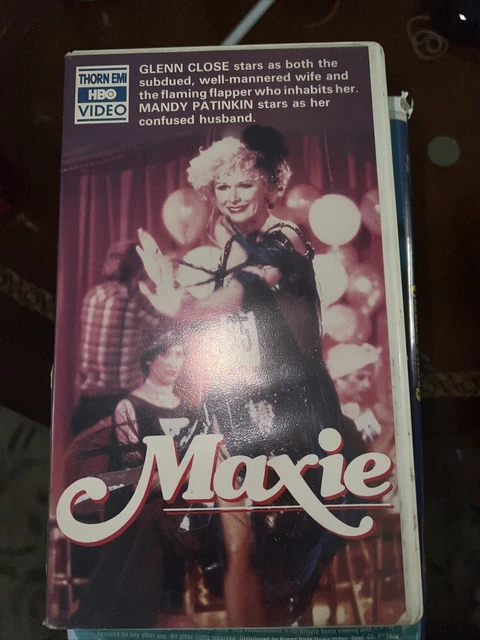 MAXIE (VHS, 1985) Glenn Close ~ Mandy Patinkin ~ Ruth Gordon [Comedy ...