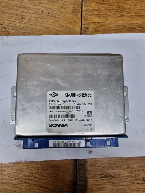 SCANIA EBS KNORR Bremse ECU Control Unit 0486106050 Truck Lorry Bus £99 ...