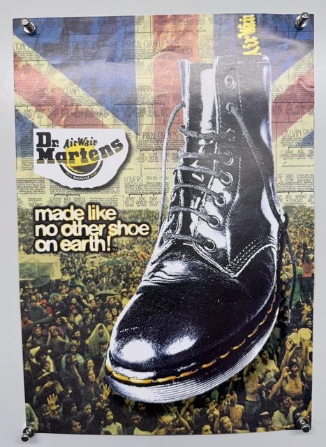 DR MARTENS PETE Frame Affiche Original Rock Family Tree Design Environ ...