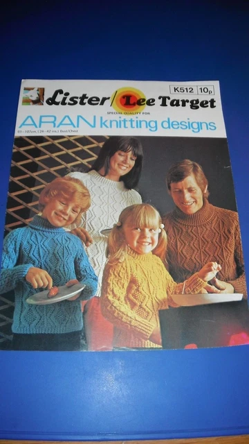 LISTER FAMILY SWEATER Knitting Pattern 512 £4.11 - PicClick UK