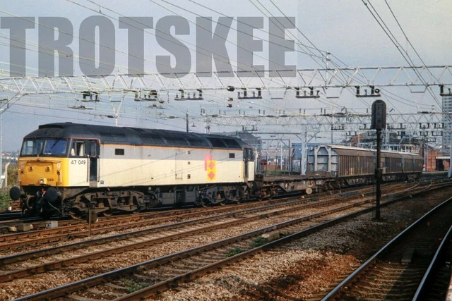 35MM SLIDE BR British Rail Diesel Loco Class 47 47049 1993 Stratford Orig £4.98 - PicClick UK