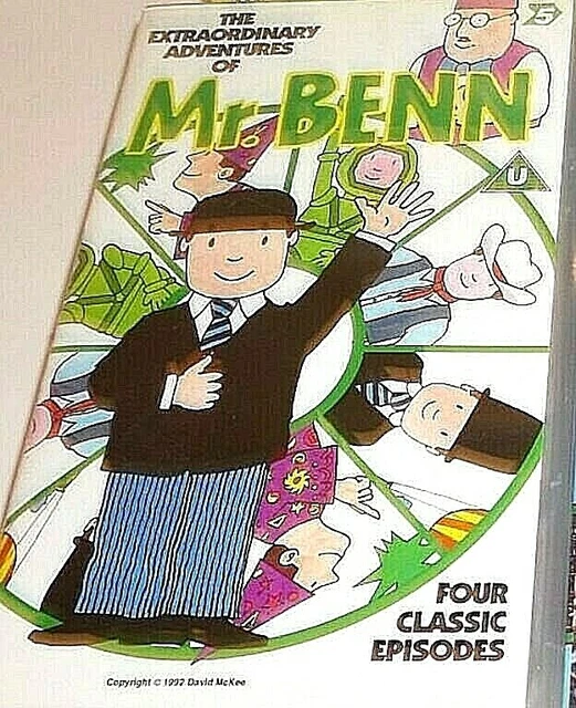 CLASSIC MR BENN The Extraordinary Adventures Of Mr. Benn (VHS, 1998) £ ...