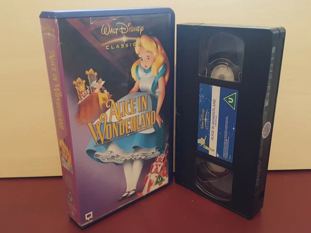 ALICE IN WONDERLAND - Walt Disney - PAL VHS Video Tape (T42) £1.99 - PicClick UK