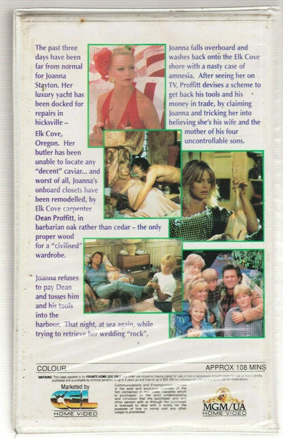 RARE VHS VIDEO Tape OVERBOARD Ex-Rental Clamshell CEL MGM Home Russell £28.39 - PicClick UK