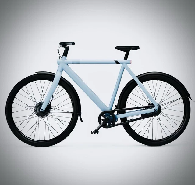GEPFLEGTES E-BIKE VANMOOF S3 blue. Van Moof S3 eBike Farbe blau ...