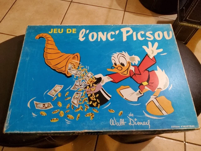 JEU DE SOCIÉTÉ Très Rare / Jeu De L’onc’picsou / Editions D’Alleyrac ...