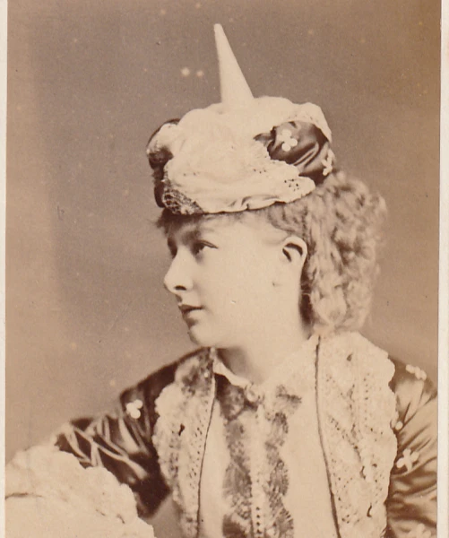 PHOTO CDV MISS NELLY POWER ACTRICE STEREOSCOPIC PHOTOGRAPHIC Cie LONDON ...