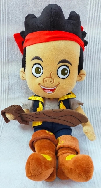 DISNEY STORE PETER Pan Jake and the Neverland Pirate Plush Soft Toy 35 ...