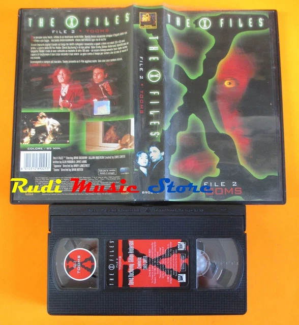 FILM VHS THE X FILES - FILE 2 - TOOMS Univideo 1994 (F5) no dvd ...