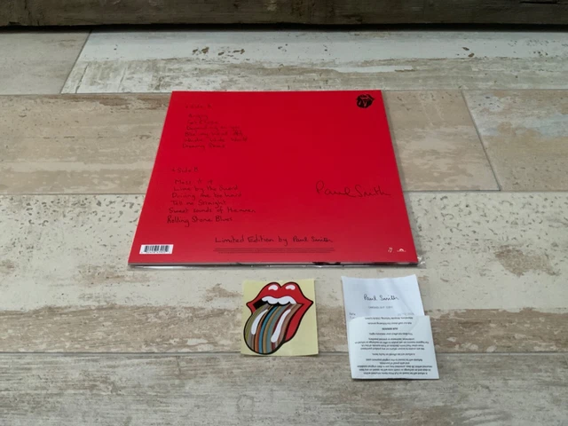 THE ROLLING STONES Hackney Diamonds SIGNED BY PAUL SMITH ALTERNATE ...