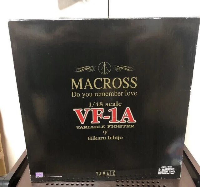 YAMATO MACROSS VF-1A Valkyrie Variable Fighter Pilot Hiraku Ichijo 1/48 ...