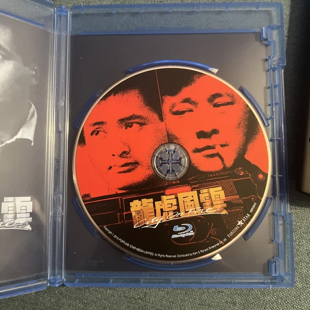 CITY ON FIRE (Blu-ray Disc, 2011) Region A chow Yun Fat Danny Lee Hong ...