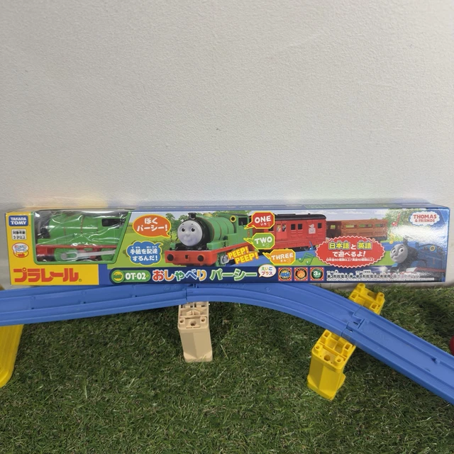 TOMY PLARAIL TRACKMASTER Talking Percy Thomas The Tank Engine TS-06 ...