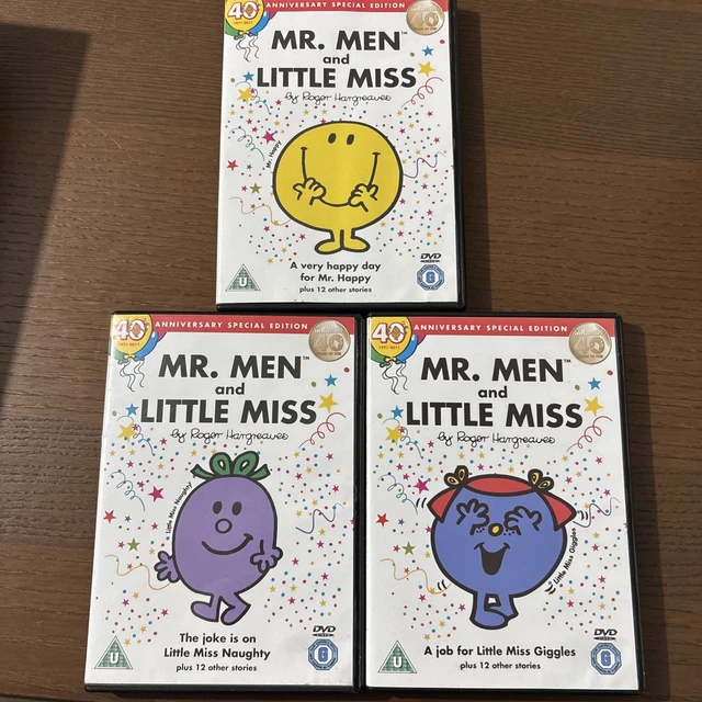 MR MEN & Little Miss DVD Bundle Of 3 £8.52 - PicClick UK