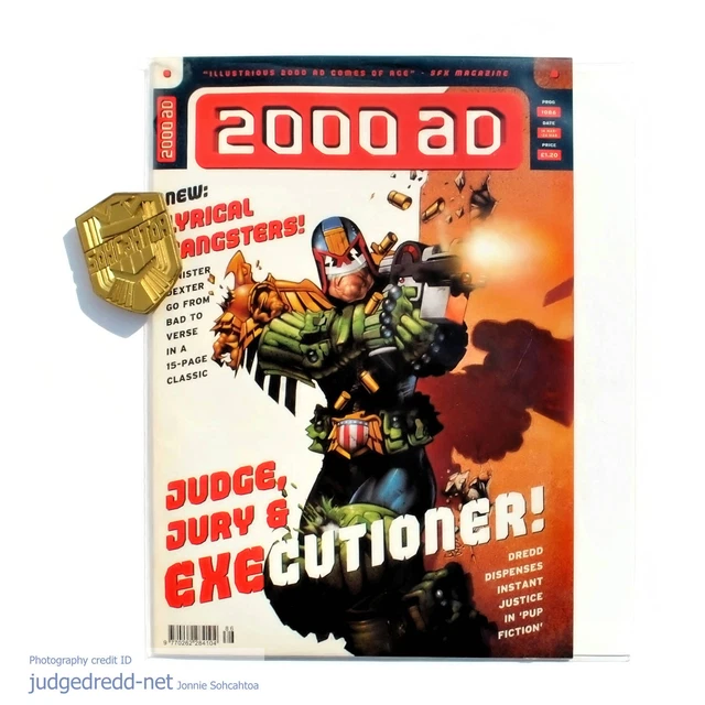 2000AD PROG 1082-1088 All 6 Judge Dredd Issues Comic Bag and Board 17 2 99 1999 EUR 46,63 ...