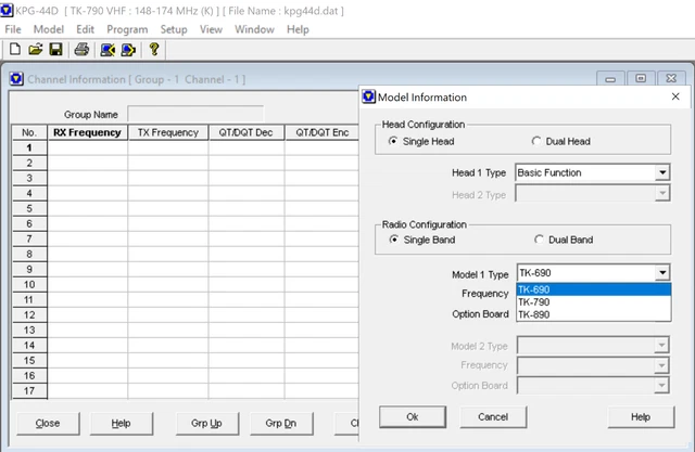 KENWOOD KPG-44D V2.10 RADIO PROGRAMMING SOFTWARE DOWNLOAD TK-690/TK-790 ...
