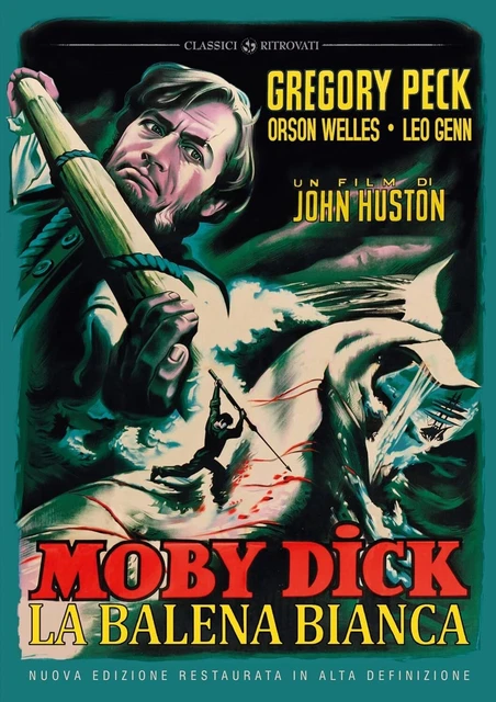 DVD MOBY DICK LA BALENA BIANCA Gregory Peck Orson Welles nuovo ...