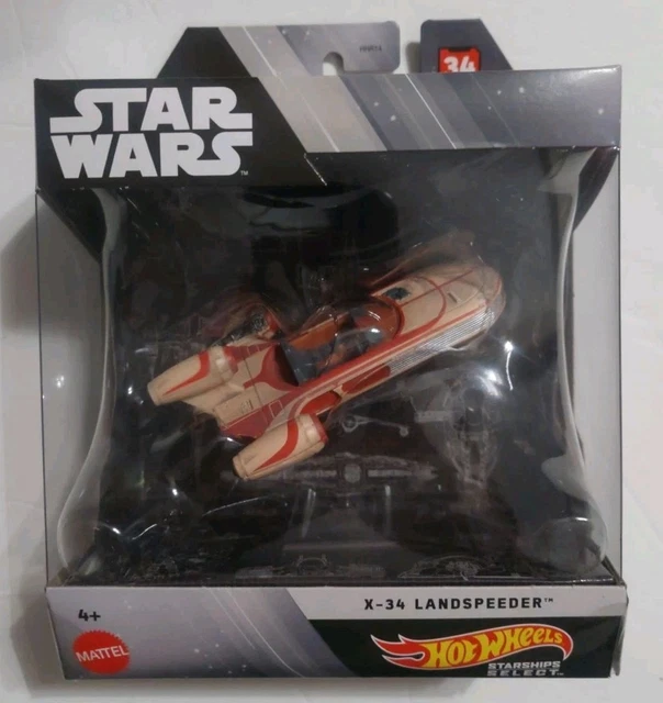 RARE HOT WHEELS: Star Wars Starships Select - X34 Landspeeder £45.54 ...
