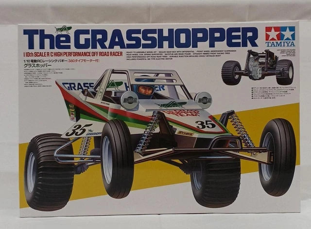 TAMIYA GRASSHOPPER 1/10 Racing Buggy £150.72 - PicClick UK