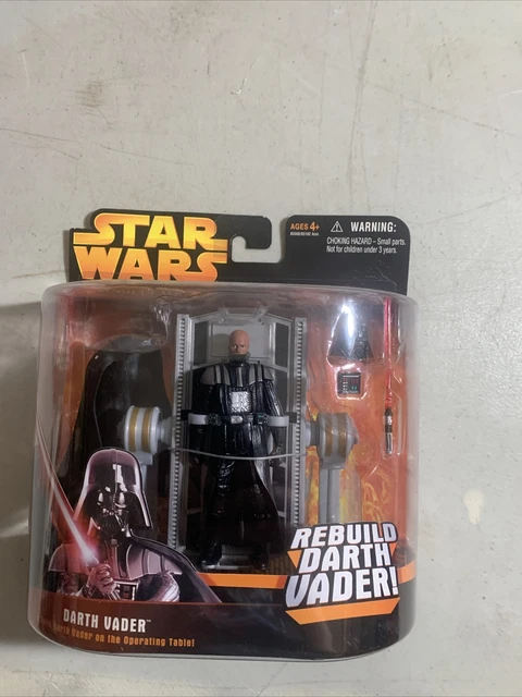 STAR WARS: REVENGE of Sith Rebuild Darth Vader Action Figure On ...