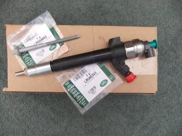 GENUINE LAND ROVER Defender Fuel Injector 2.4L Diesel 2007- Onwards Gen ...