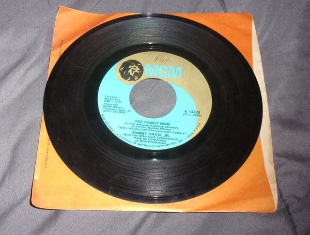 SAMMY DAVIS JR.- The Candy Man & I Want To Be Happy 45 tours EUR 11,18 ...