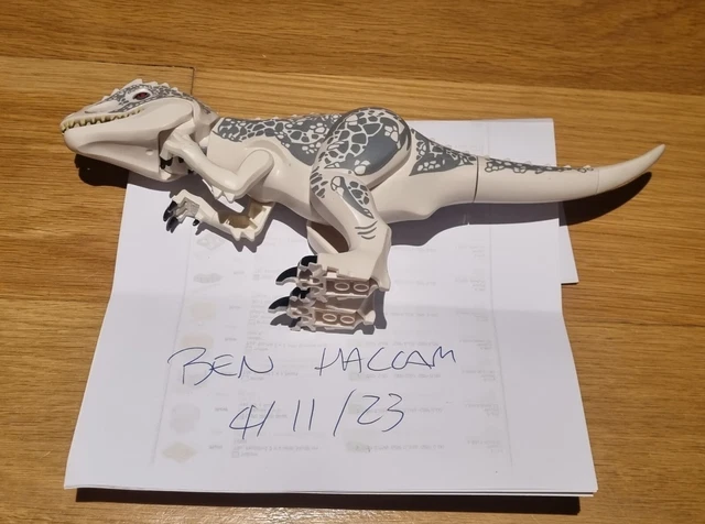 LEGO JURASSIC WORLD indominus rex figure £33.00 - PicClick UK