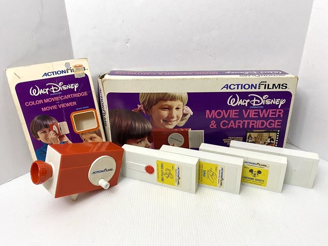 VTG 70S ACTION Films Walt Disney Movie Viewer Fantasyland Lonesome ...