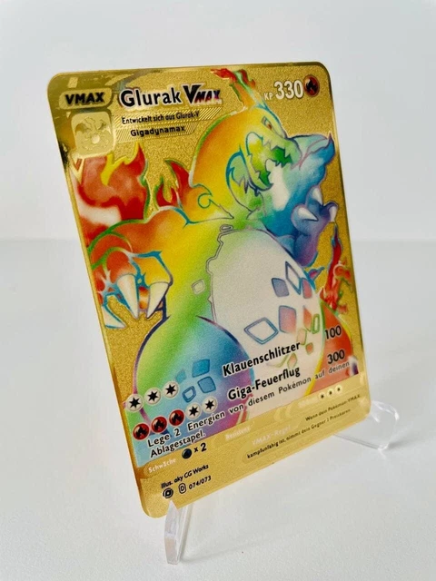 Glurak Vmax Gold