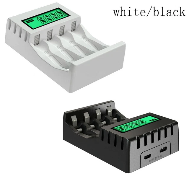 EFFICIENT CHARGING SOLUTION for AAAAA NiCd Rechargeable Battery 4 Slot ...