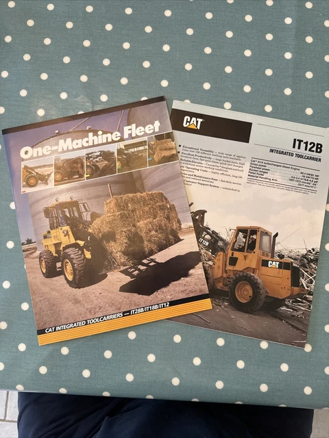 CAT IT12B AND IT28B/IT18B/IT12 Integrated Tool carrier Wheeled Loader ...