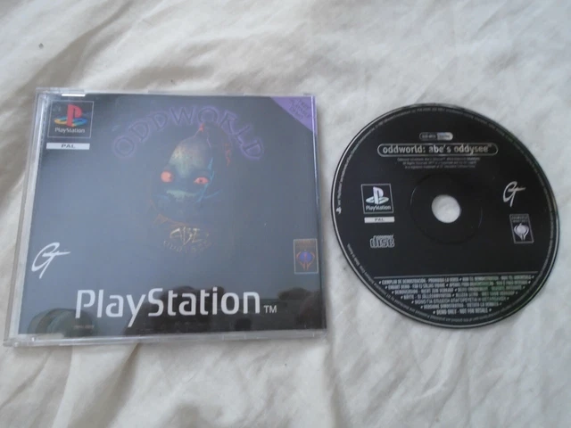 ODDWORLD ABE'S ODDYSEE RARE COLLECTORS DEMO (COMPLETE) PS1 Sony ...