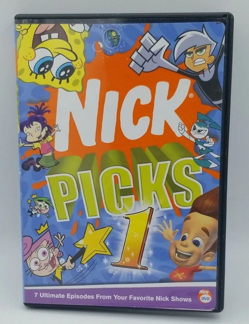 NICK PICKS 1 (DVD, 2005, Full Screen) Nickelodeon Cartoons for Children ...