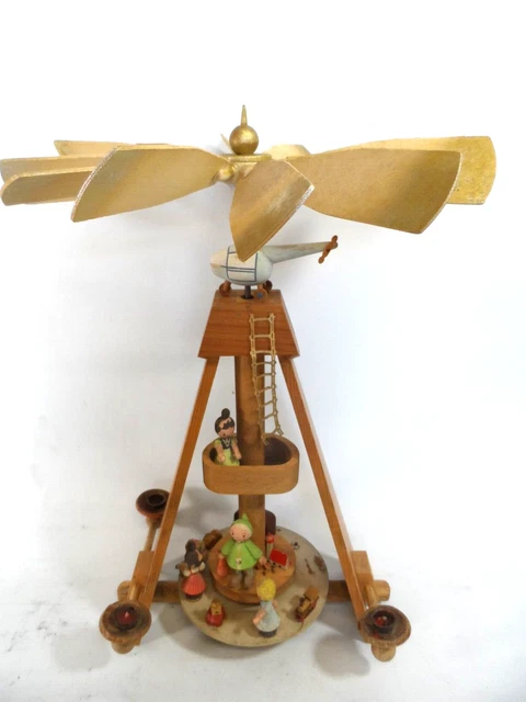 PYRAMIDE SANDMANN SANDMÄNNCHEN R.Glässer Abendgruß Erzgebirge ...