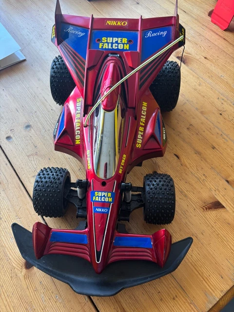 NIKKO SUPER FALCON remote control car. no battery pack £5.50 - PicClick UK