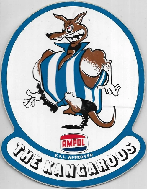 1974 AMPOL STICKER NORTH MELBOURNE (Near Mint) $25.00 - PicClick AU