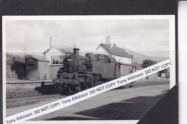 BR - STANDARD Class 3 2-6-2T No. 82005 - Photo #12988 £1.50 - PicClick UK