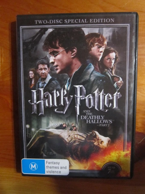 DVD HARRY Potter And The Deathly Hallows Part 2 2 Disc Special Edition ...