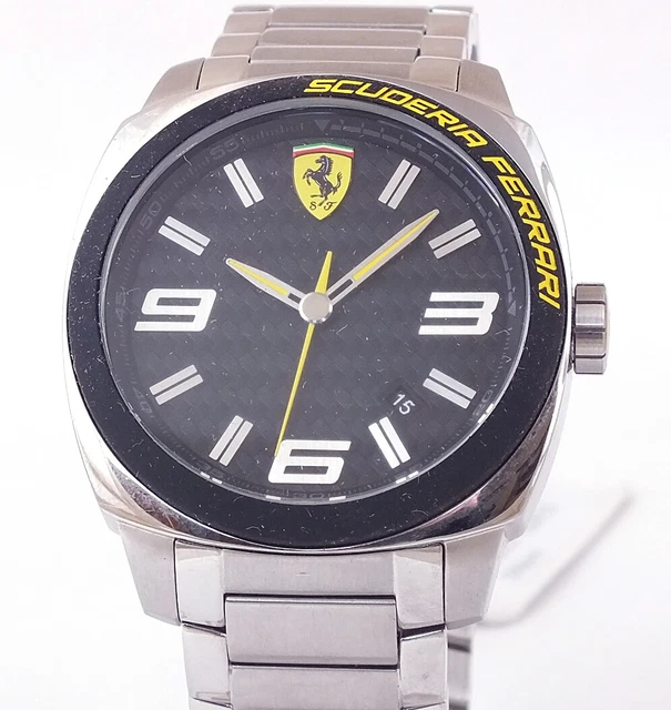 GENUINE SCUDERIA FERRARI SF141.1 All Steel DUMMY Watch (F55) £29.99 ...