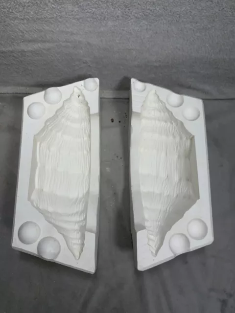 VINTAGE CERAMIC SLIP Casting Mold of Shell Planter $112.48 - PicClick