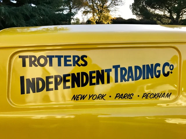 ONLY FOOLS & Horses Sign Writing Lettering Decal Sticker Reliant Regal ...