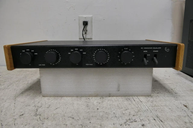 INFINITY RS REFERENCE Standard Crossover Equalizer ~ Free Shipping £262 ...