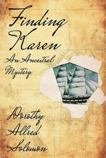 DOROTHY ALLRED SOLOMON Finding Karen (Poche) Judith Keeling Book EUR 39 ...