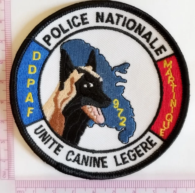 ECUSSON POLICE GENDARMERIE Patch Badge Paf Martinique 972 Brigade ...