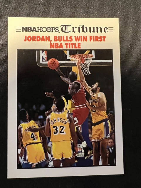 1991-92 NBA HOOPS Michael Jordan #542 HOF EUR 2,20 - PicClick FR