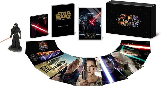 STAR WARS: THE Force Awakens MovieNEX Premium BOX [Blu-ray + DVD ...