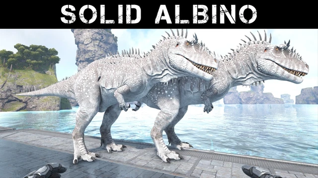 ARK SURVIVAL EVOLVED Pve Ps4/Ps5 New Carcha Colors Carcharodontosaurus ...